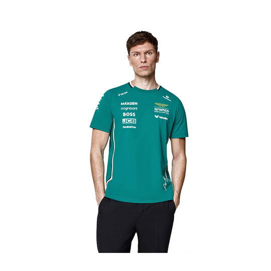 Remera Oficial Aston Martin F1 Fernando Alonso 2025 – Sprint Shop